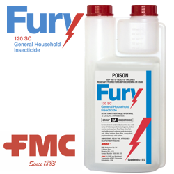 Fury 120 SC General Household Insecticide - Garrards