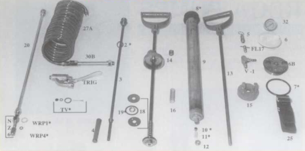 Rega Sprayers - Garrards